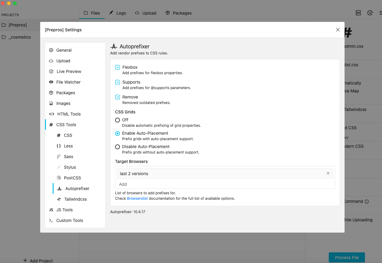 Preprosの使い方・設定ガイド -PostCSS連携でCSS最適化を自動化する方法- | CODE-PLUS（コードプラス）